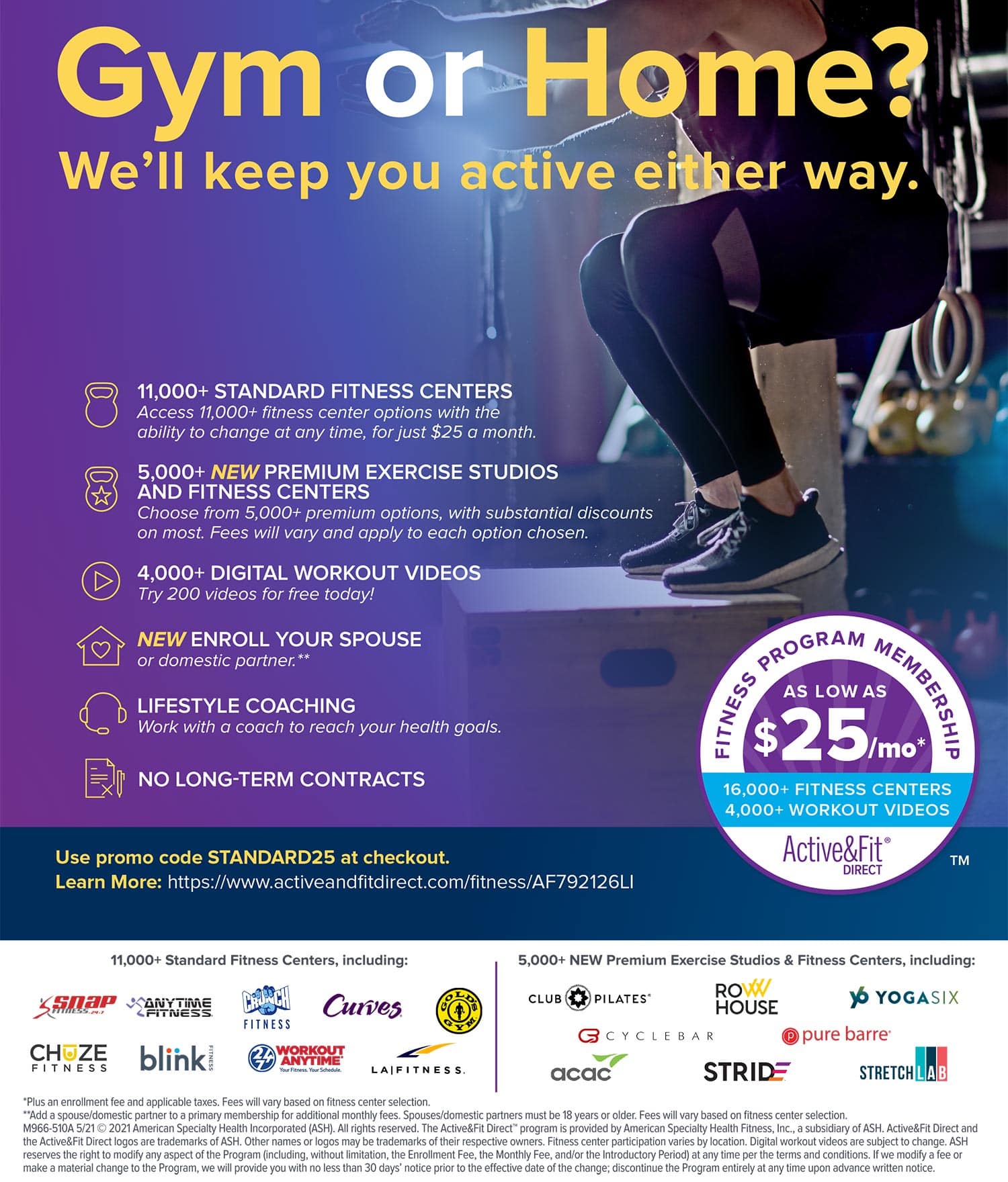 Active & Fit Direct Program – My LIFE Senior